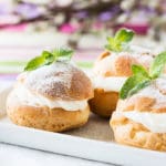 Vegan Mini Cream Puffs - Nature's Eats