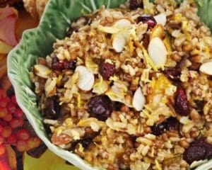 Cranberry Quinoa Wild Rice Pilaf - Nature's Eats